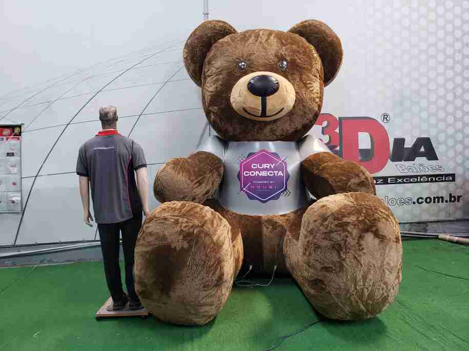 Boneco Inflável gigante para propaganda | 3D Mídia Balões (11) 2458-8080
